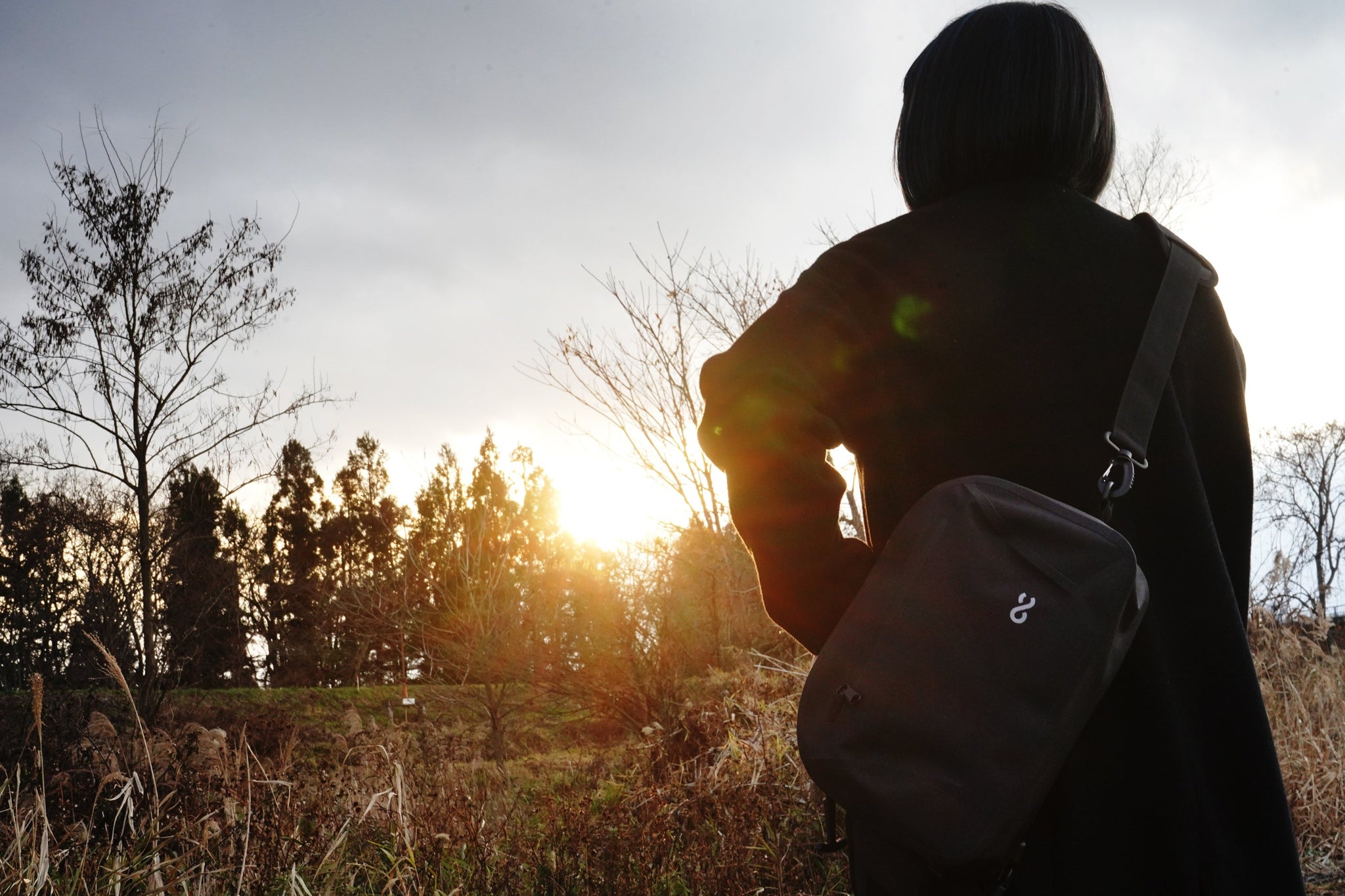 Waterproof Sling Tail Bag Black (Waterproof Sling Tail Bag Black) – One ...